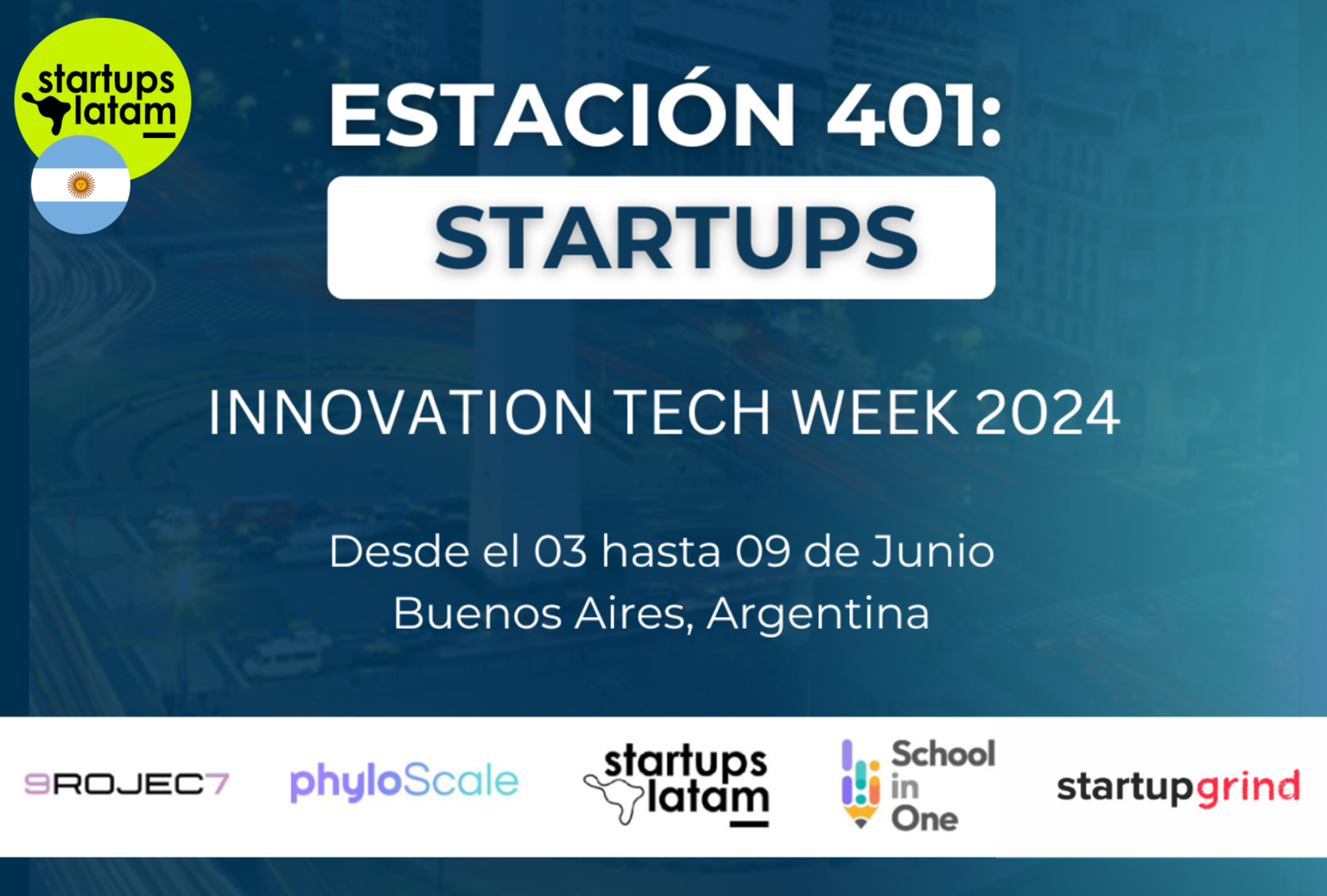 ¿Nos vemos en Estación 401: Startups BA? el espacio para networking 24/7 que se estrena en la ...